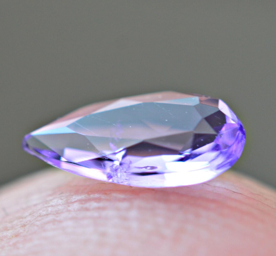 0.15 Carat Rare Tenebrescent Hackmanite Top Faceted Gemstone From ...