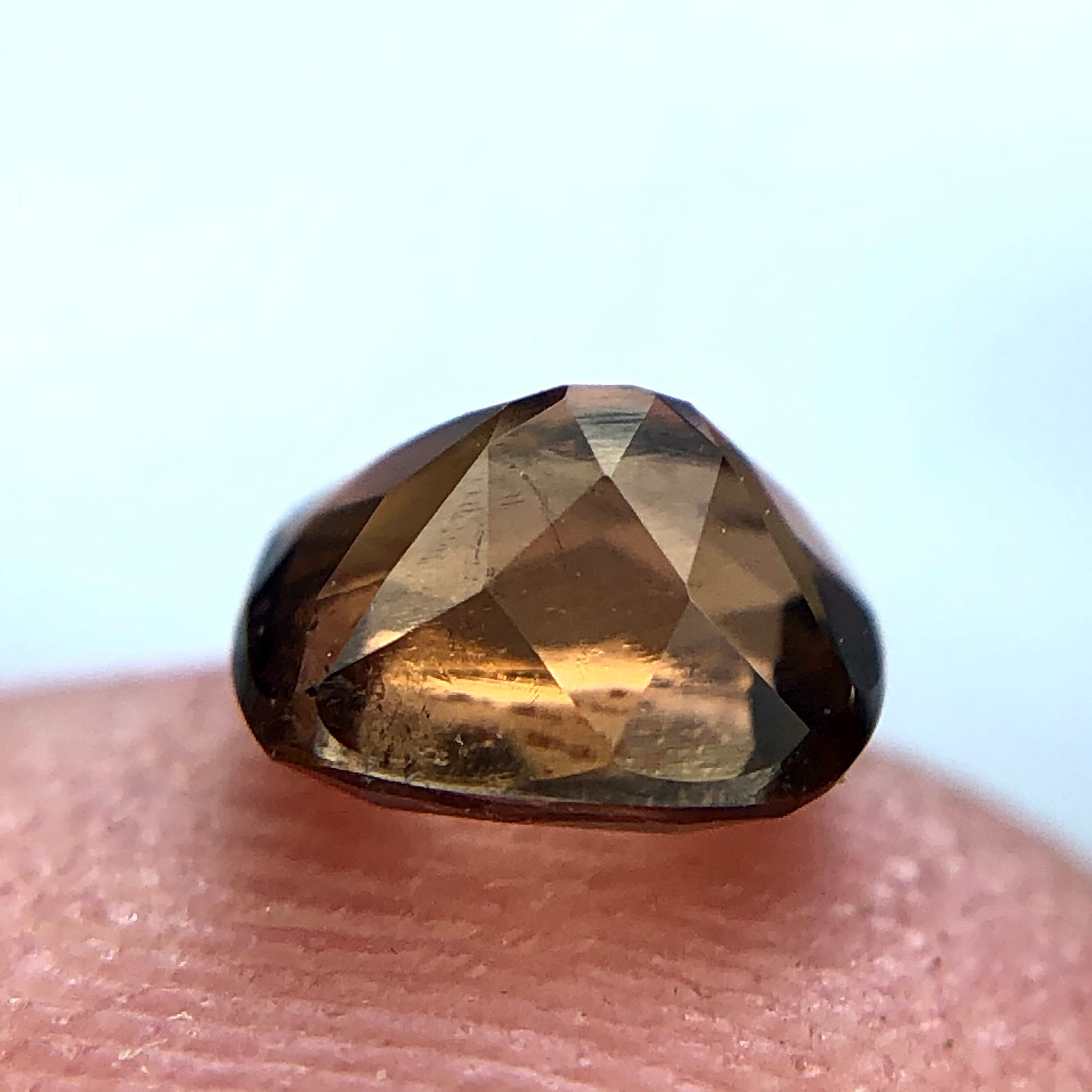 Rare Top Color Color Axinite Top Cut Gemstone From Pakistan - Etsy