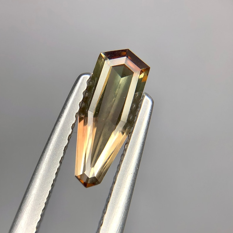 Rare Multi Color Top Quality Axinite Top Cut Gemstone - Etsy