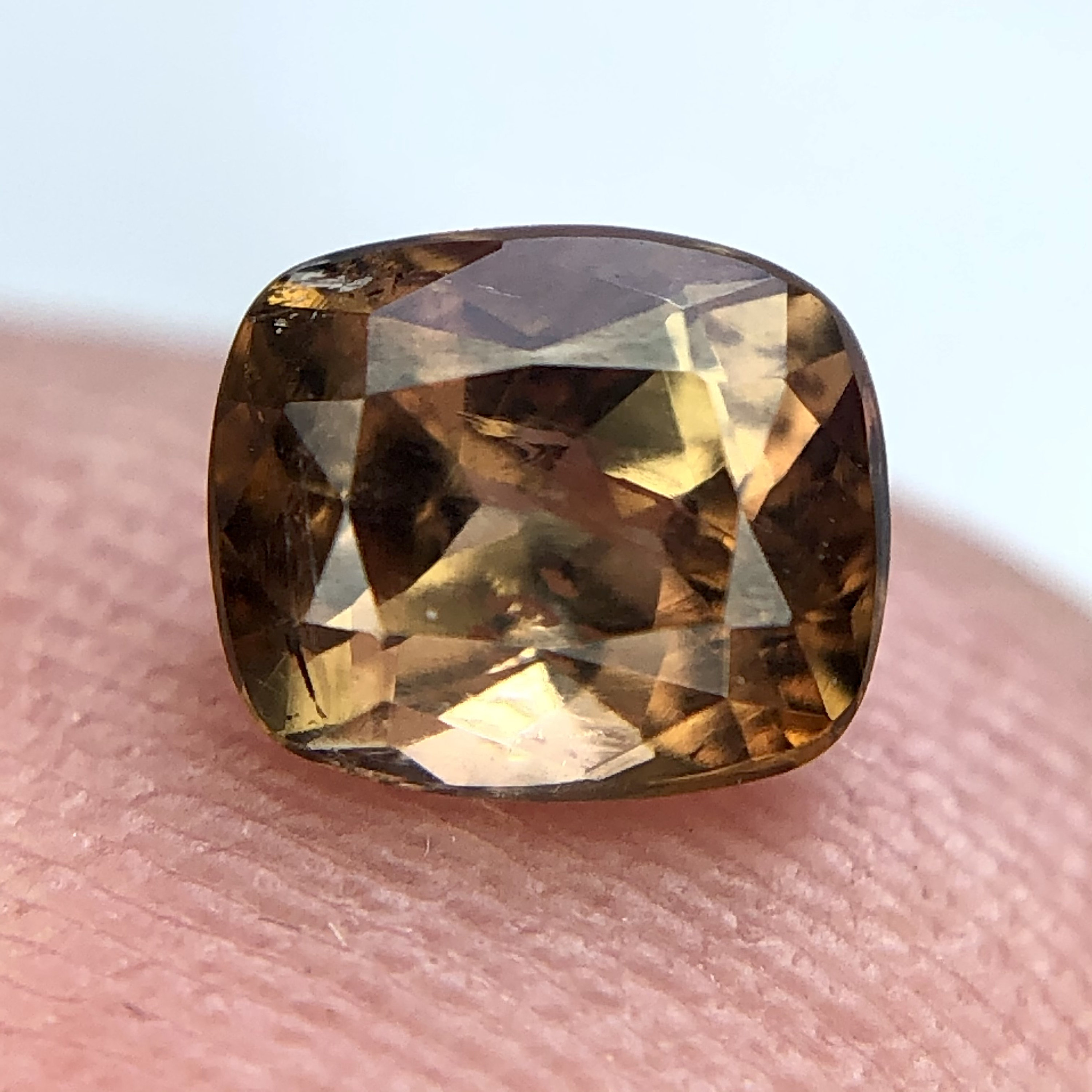 Rare Top Color Color Axinite Top Cut Gemstone From Pakistan - Etsy