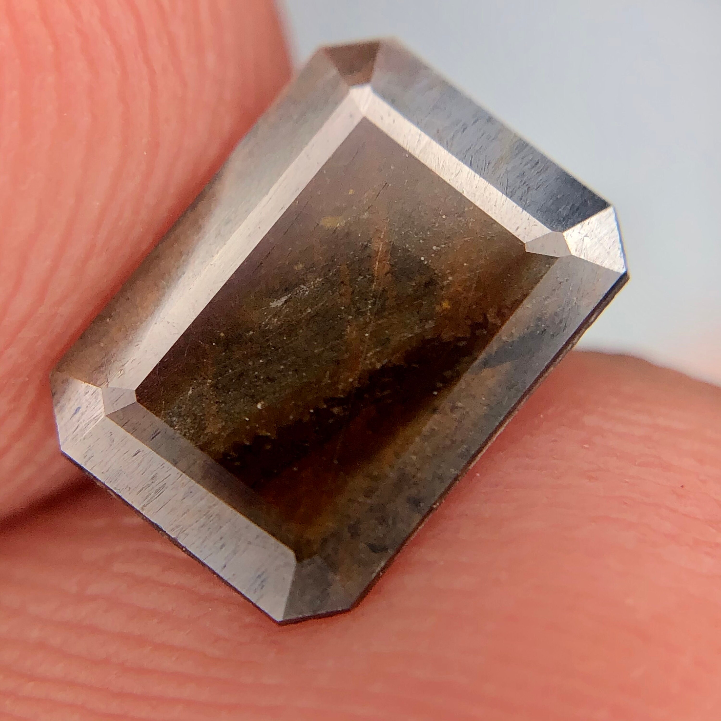 Rare Best Quality Brookite Top Faceted Gemstone From Pakistan - Etsy ...