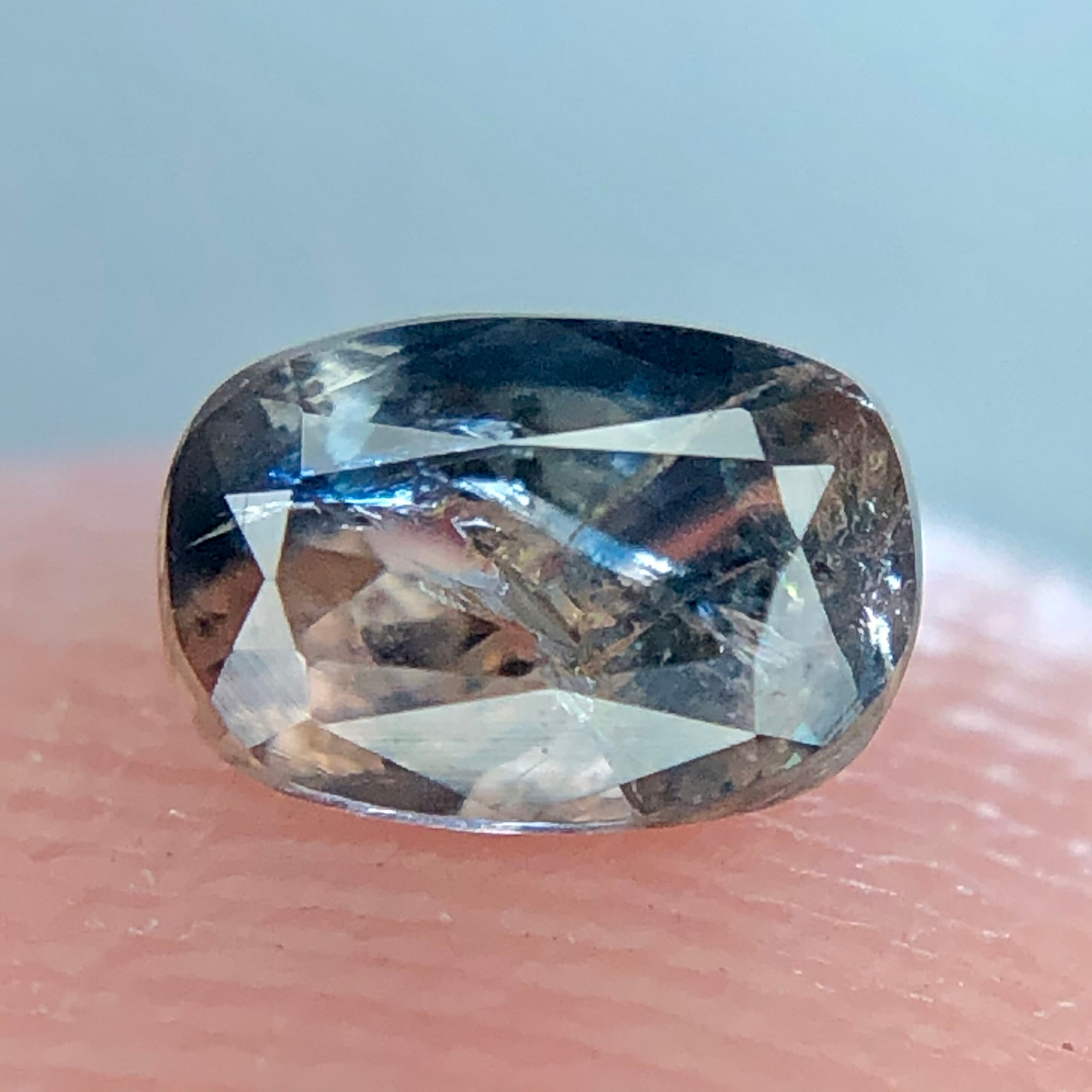 0.15ct Rare Blue Phantom Axinite Top Cut Gemstone - Etsy