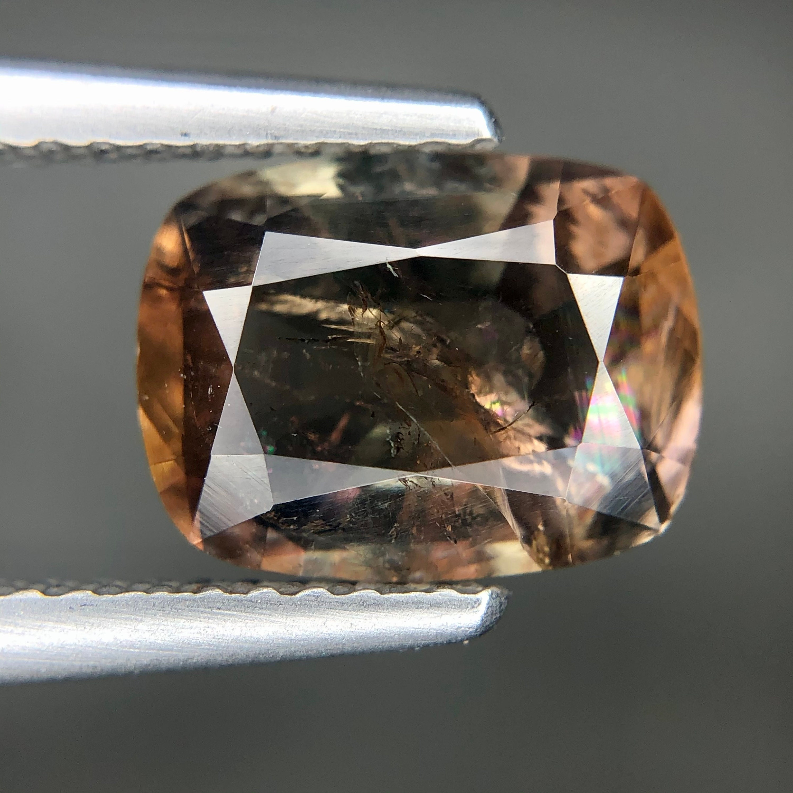 Unusual Rare Top Multi Color Axinite Top Cut Gemstone From Pakistan - Etsy