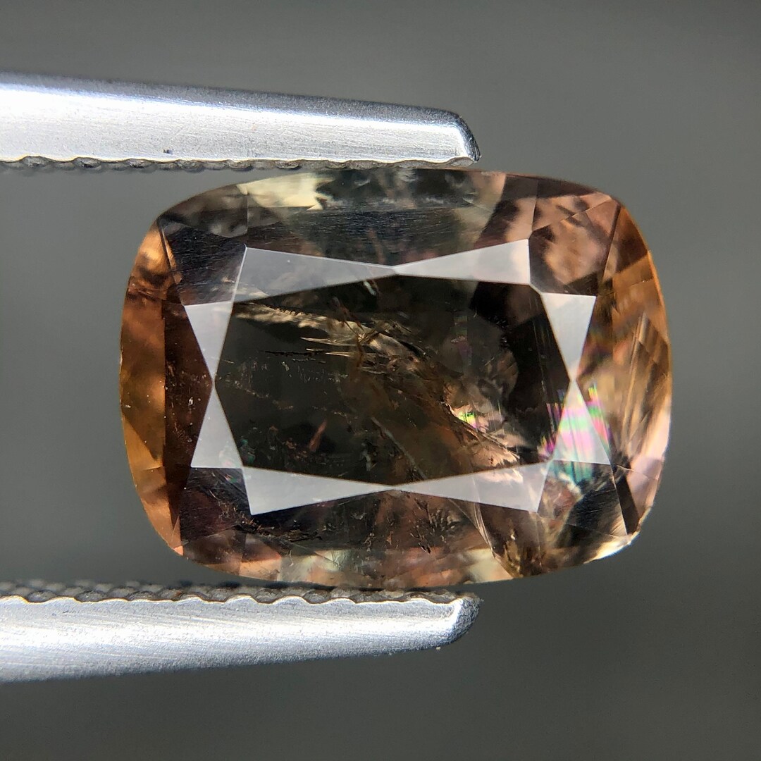 Unusual Rare Top Multi Color Axinite Top Cut Gemstone From Pakistan - Etsy