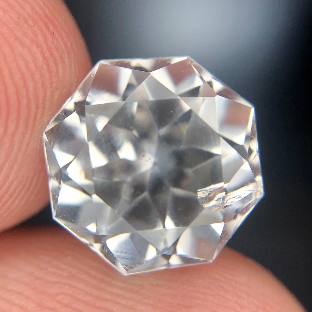 Beautiful Well Transparent Topaz Top Cut Gemstone From Pakistan - Etsy
