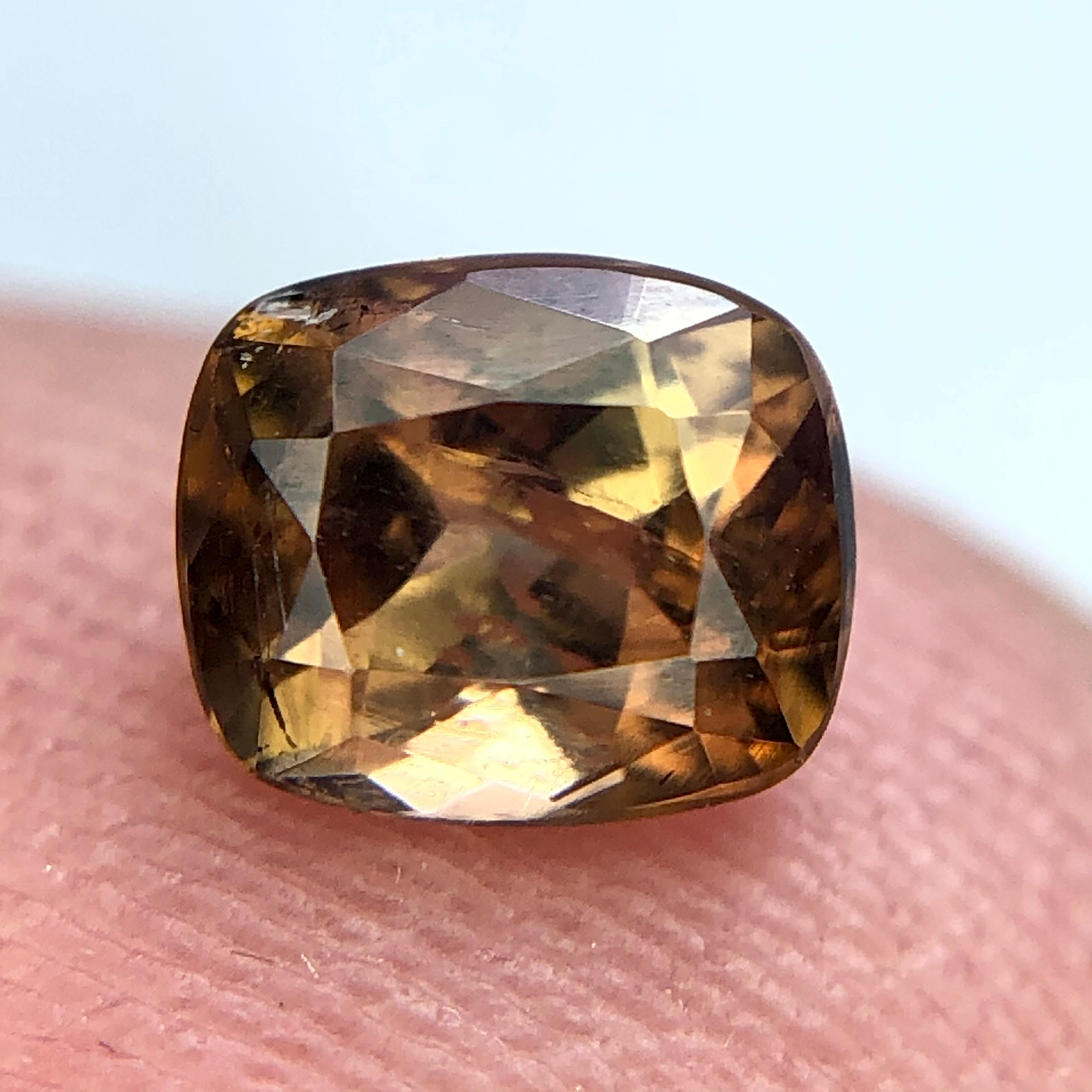 Rare Top Color Color Axinite Top Cut Gemstone From Pakistan - Etsy