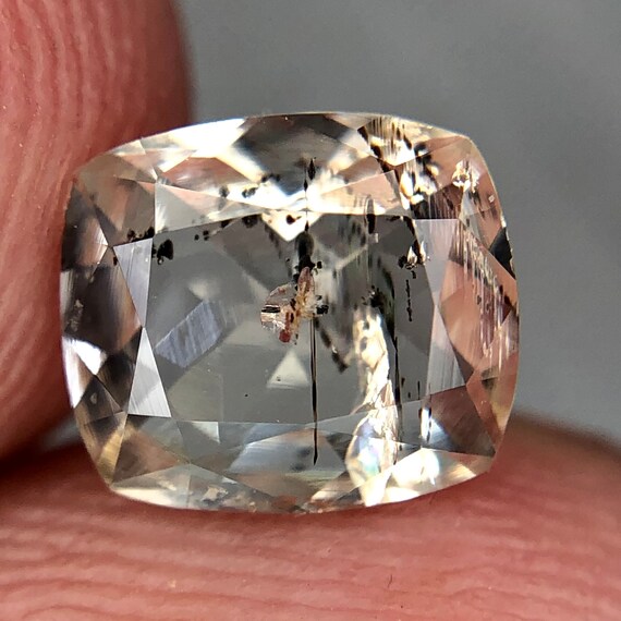 Ultra Rare Magnetite Included Scapolite Top Cut Gemstone From - Etsy