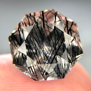 Rare Rutile Needles in Quartz Top Cut Gemstone From Pakistan - Etsy