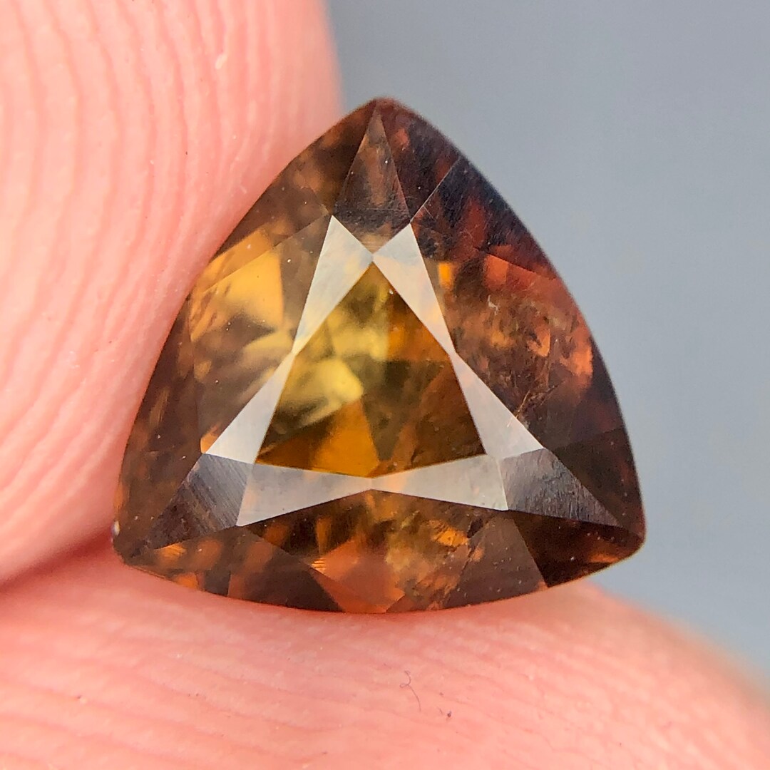 Rare Multi Color Axinite Top Cut Gemstone From Pakistan - Etsy