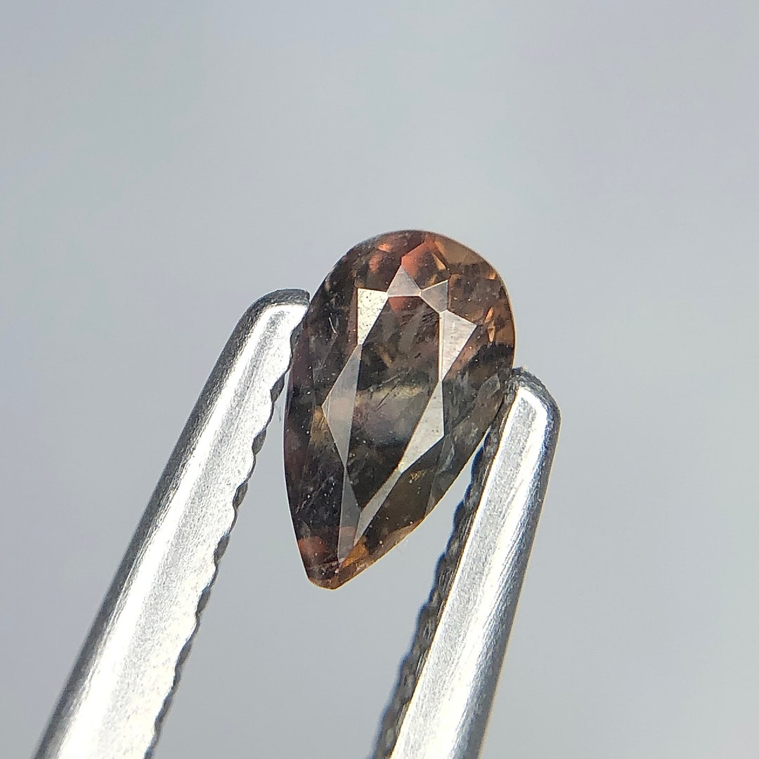 Rare Blue Phantom Axinite Top Cut Gemstone - Etsy