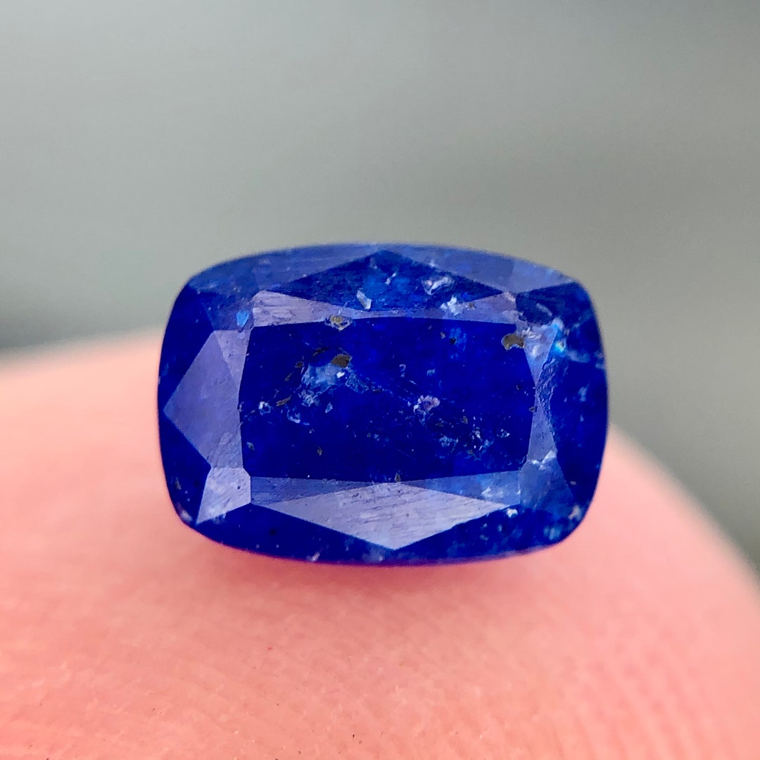 Blue Lazurite Top Cut Gemstone From Afghanistan - Etsy