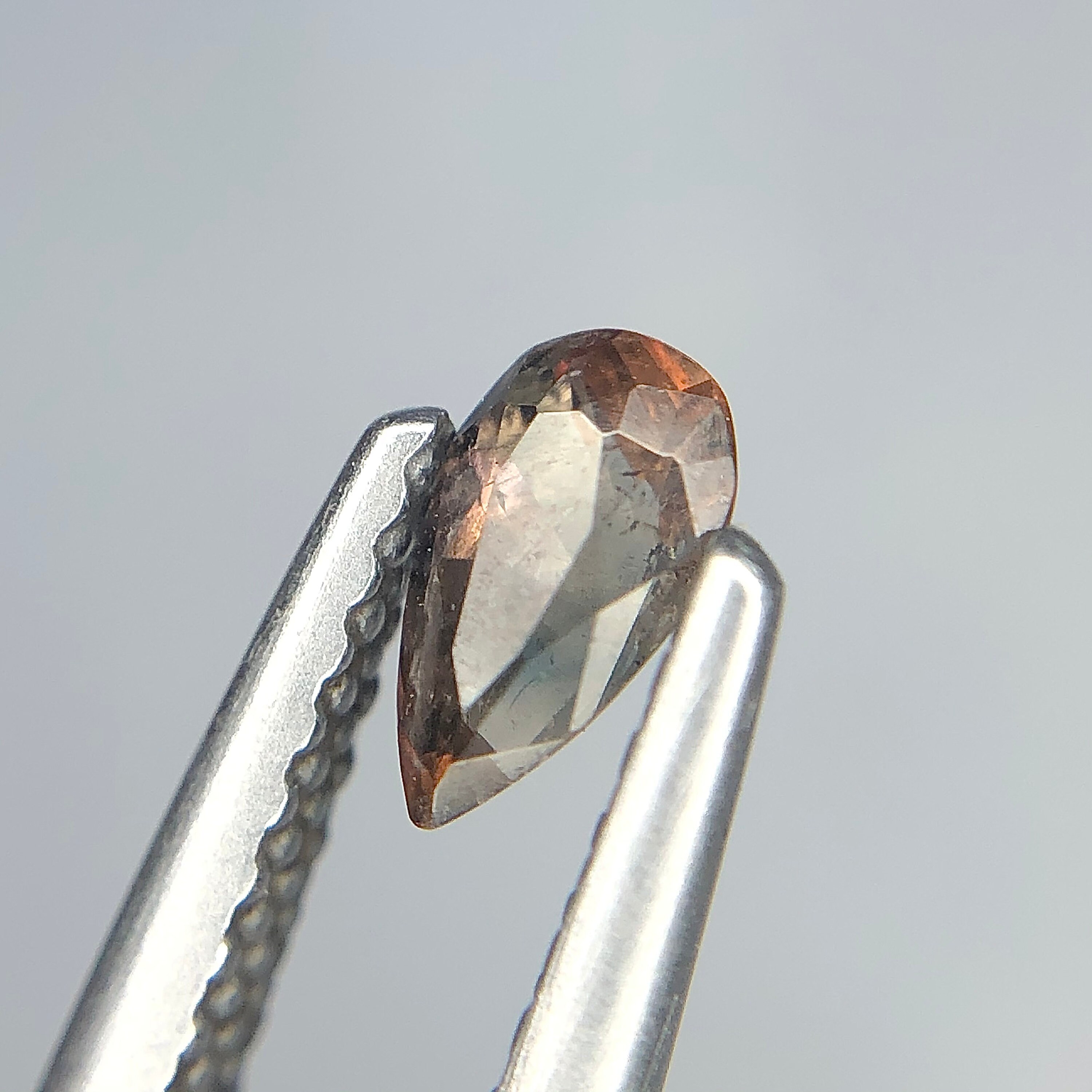 Rare Blue Phantom Axinite Top Cut Gemstone - Etsy