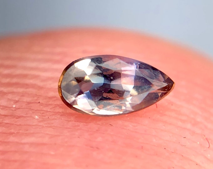 Rare Blue Phantom Axinite Top Cut Gemstone - Etsy