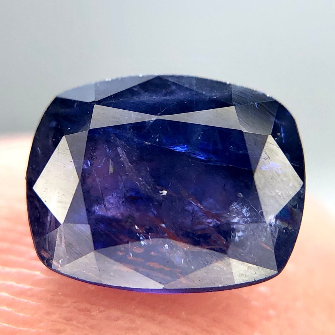 Royal Blue Sapphire Gemstone: 1.40 Carat Cushion Cut From Afghanistan ...