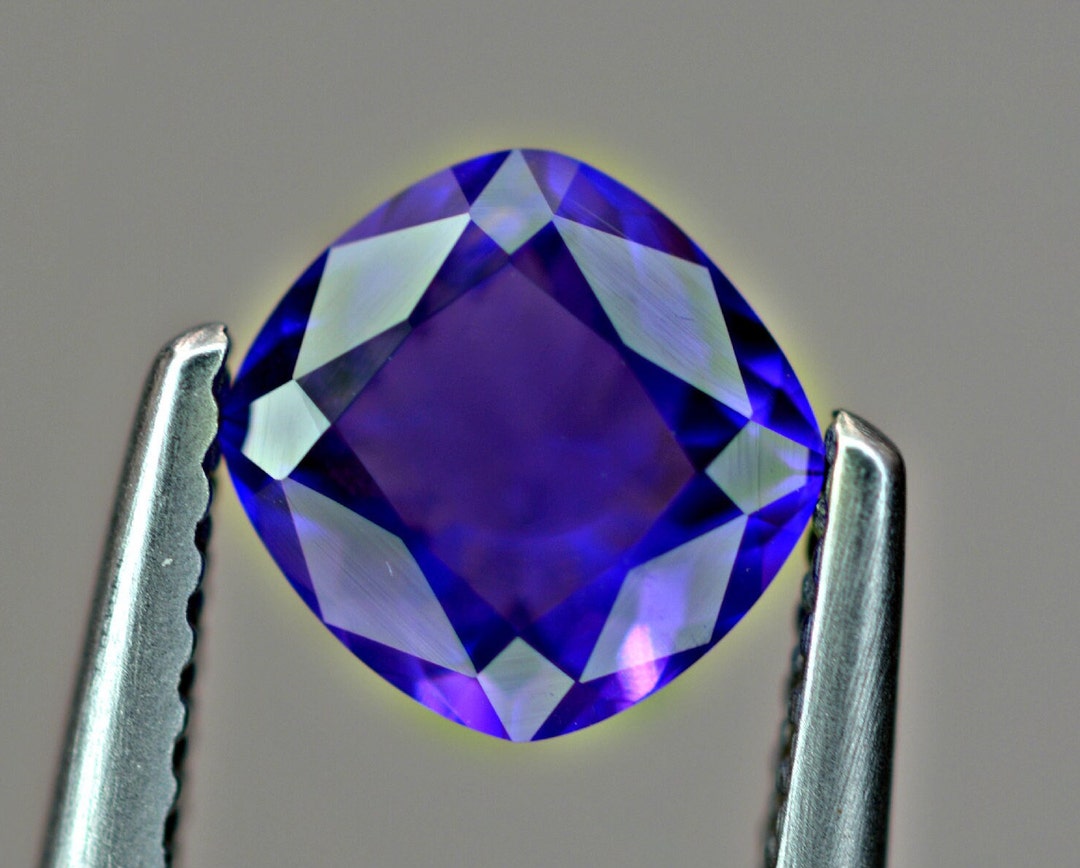 0.63 Carat Rare Tenebrescent Hackmanite Top Faceted Gemstone From ...