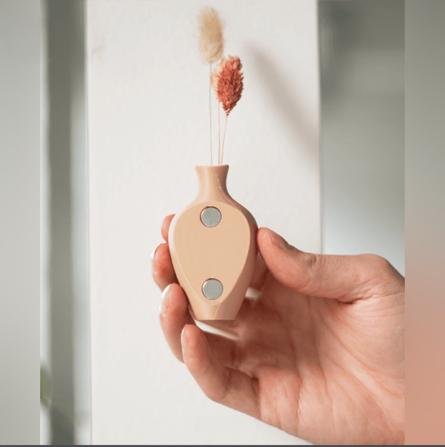 Mini Magnetic Vase, Fridge Magnet, Fridge Magnet Vase - Etsy