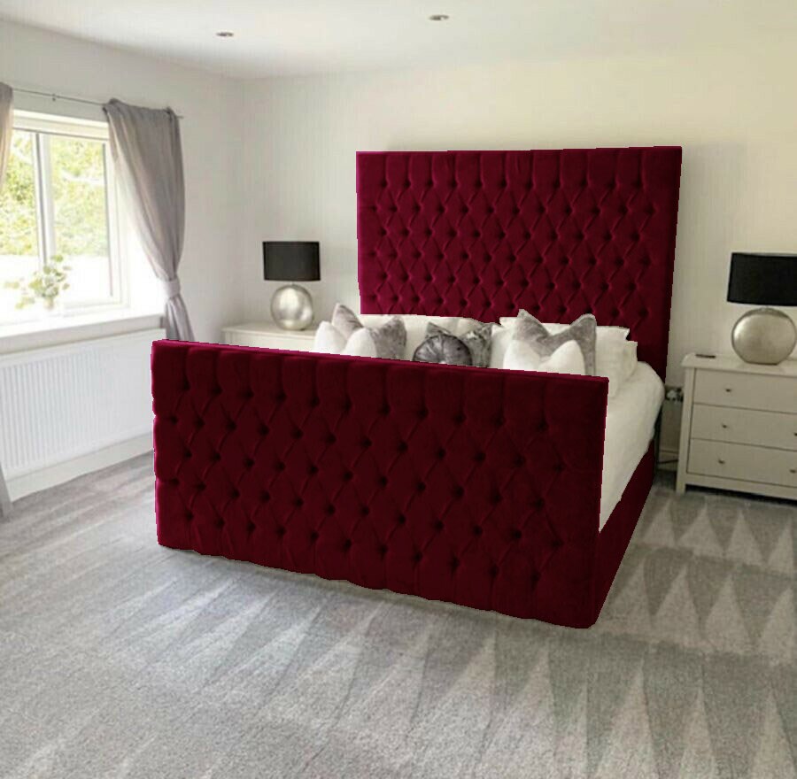 Grandeur Chesterfield Bed - Etsy