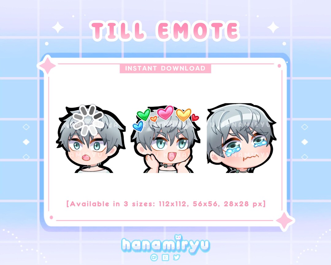 Alien Stage Till Emote Set, Cute Chibi ALNST Loading / Love / Crying ...