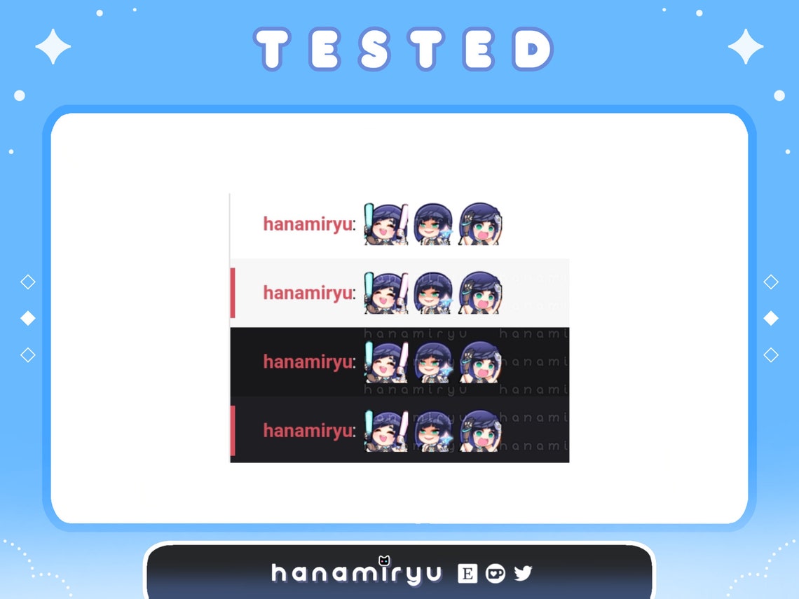 Yelan Emotes Pack, Cute Chibi Genshin Impact Emoji, Kawaii Cheer ...
