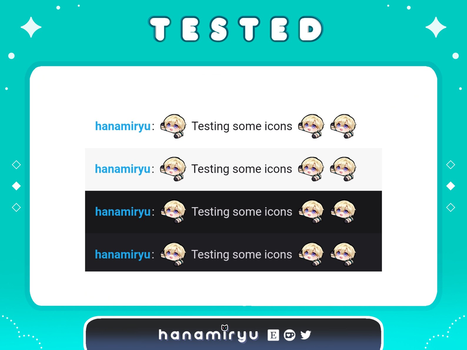 Aventurine Bongo Animated Emote, Cute Chibi Honkai Star Rail Aventurine ...