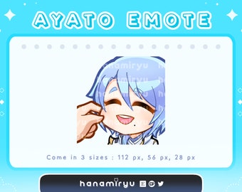 Ayato Twitch Emote - Etsy