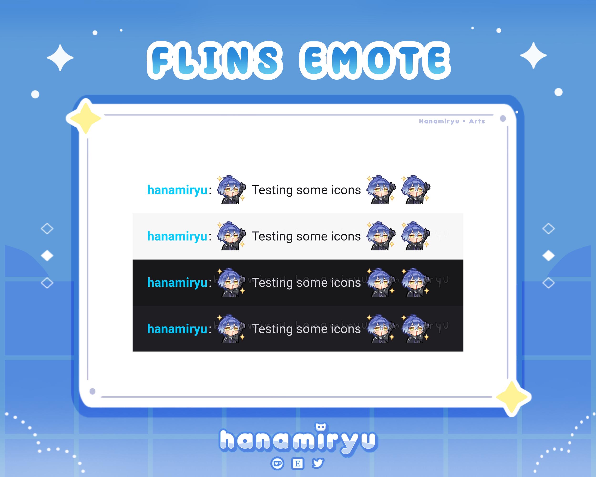 Flins Emote Approved, Cute Chibi Genshin Impact Thumbs up Emoji ...