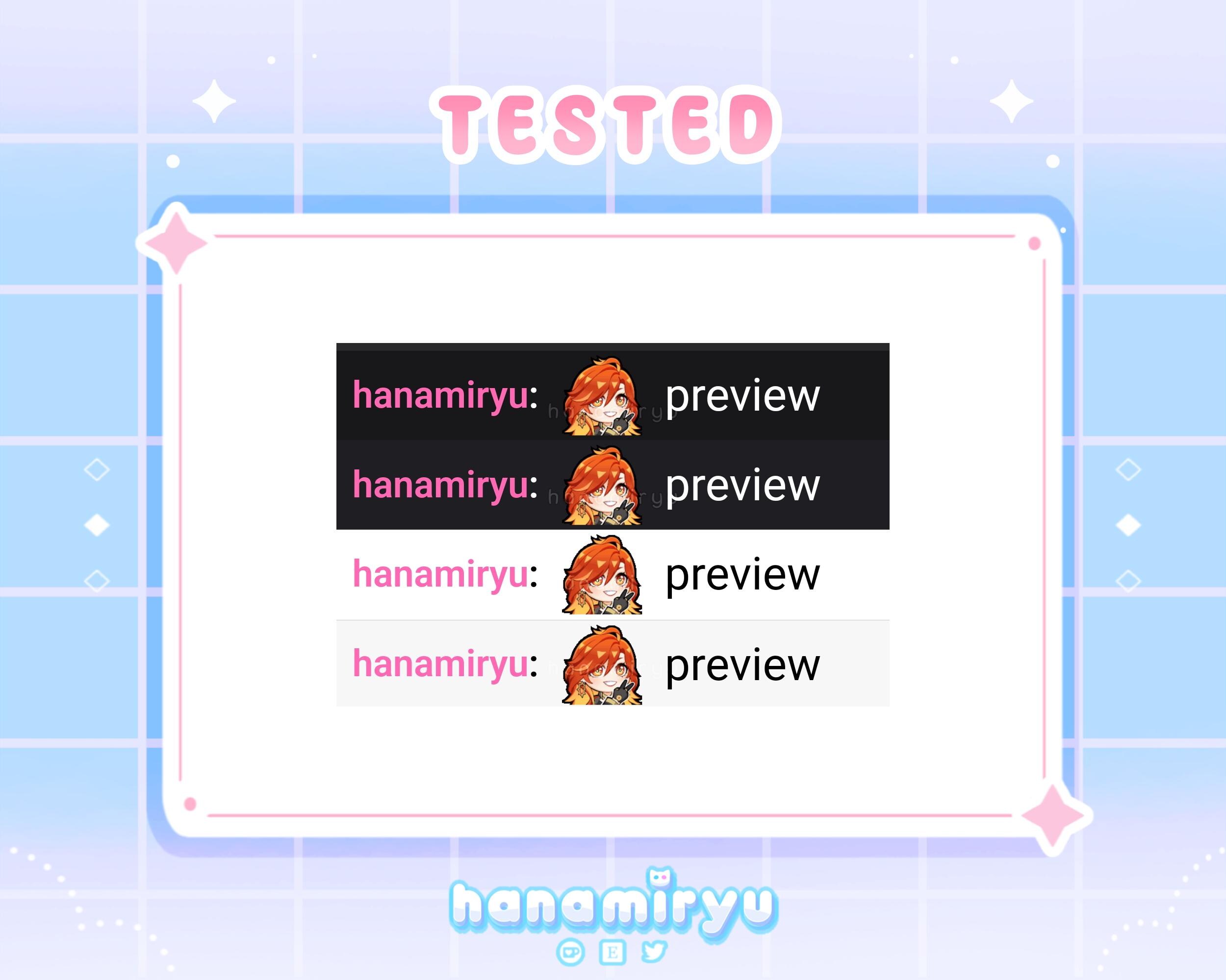 Mavuika Disappearing Animated Emote, Cute Chibi Genshin Impact Peace ...