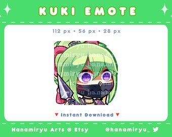Kuki emote | Etsy.de