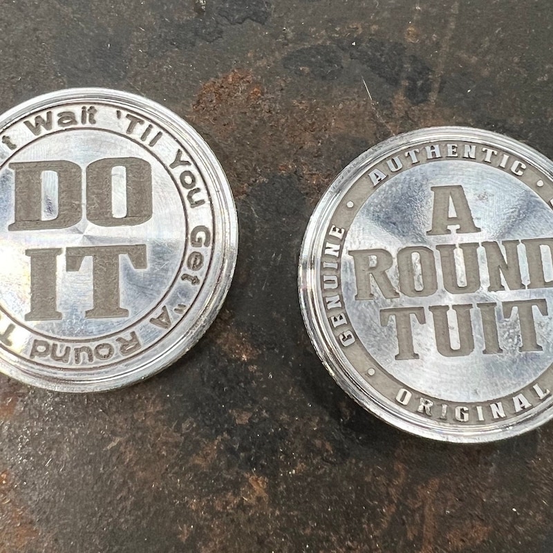 Round Tuit - Etsy Australia