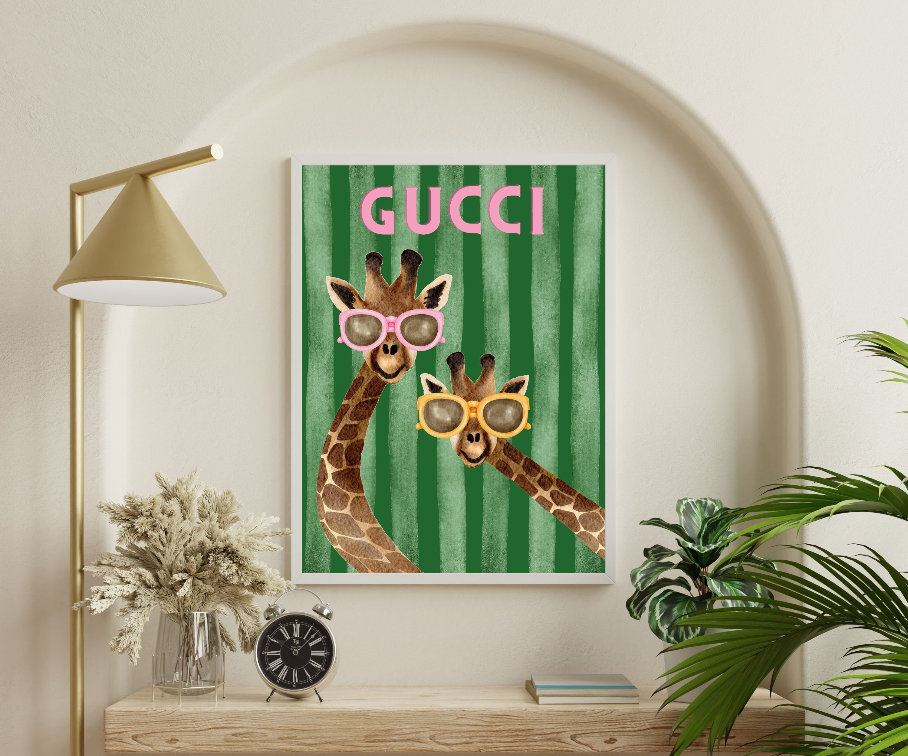 Gucci wall art store