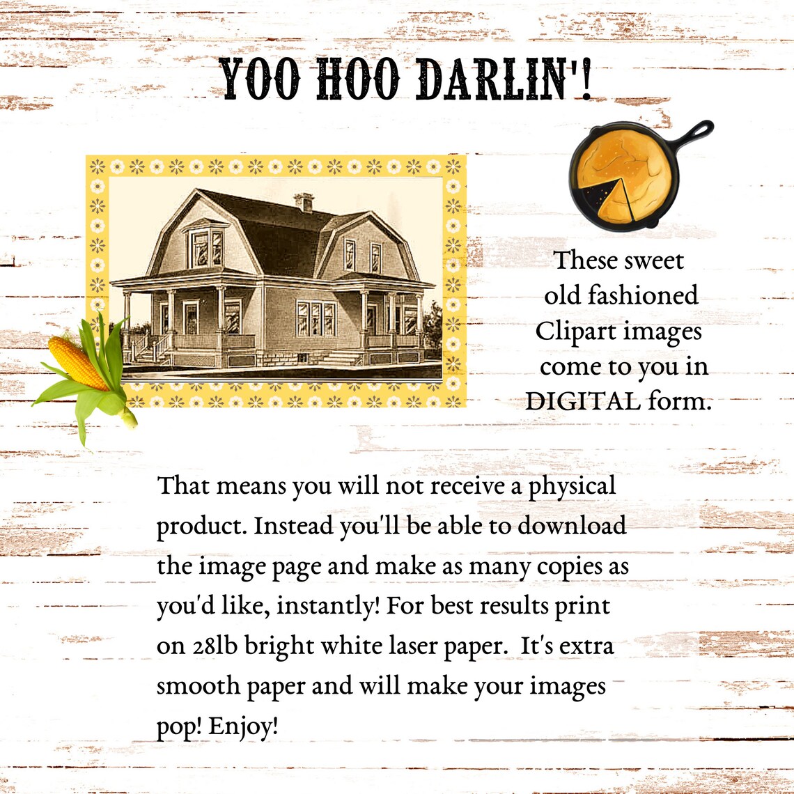 Auntie Em's Old Farmhouse Washi - Digital Washi in Old Timey Flour Sack ...