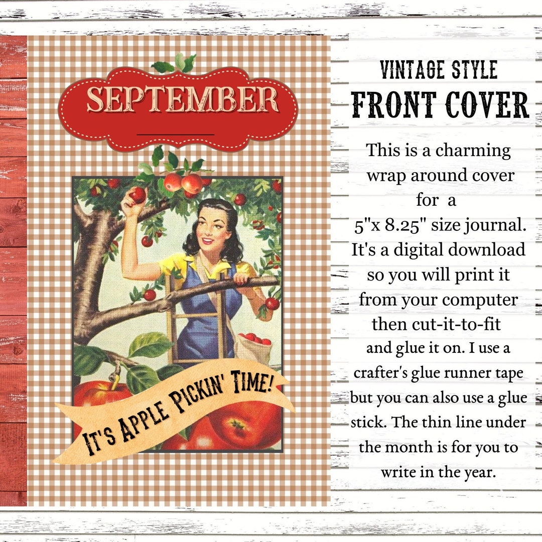 Farm Style- September- Journal Cover - Digital Download - PDF- for Your ...