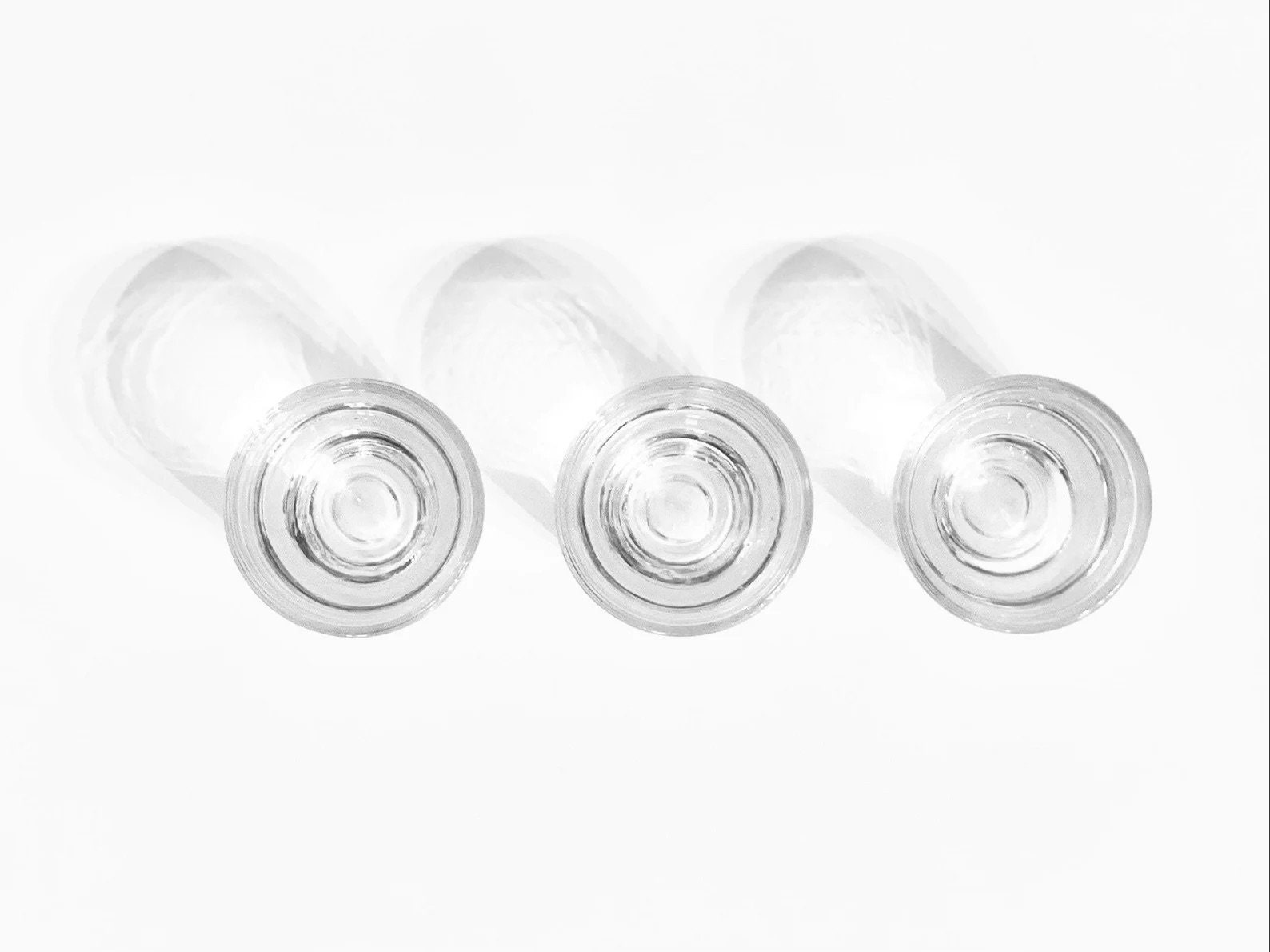 Modern Mini Bullet Shot Glass Set of Six Perfect - Etsy