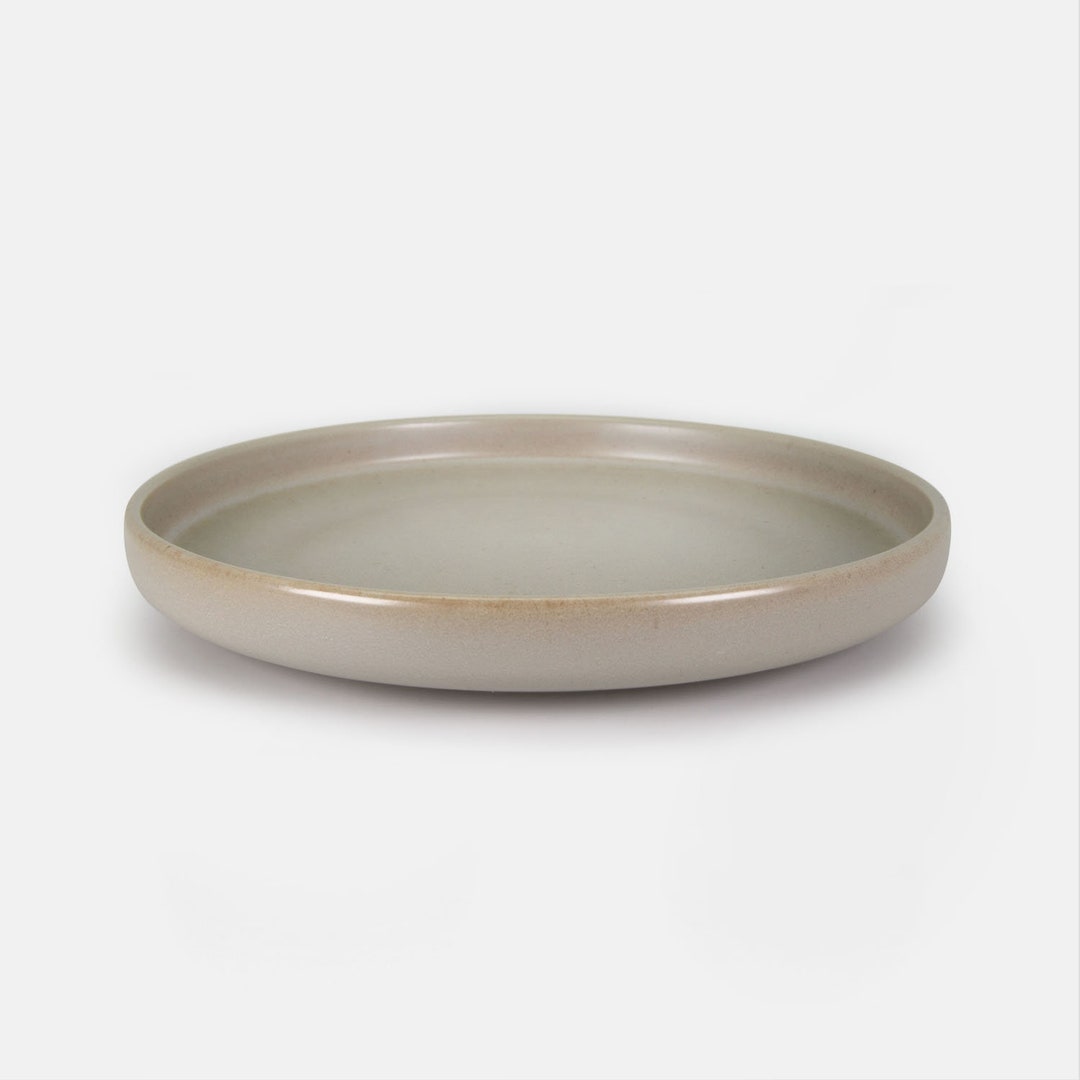 Handmade Natural Gray Dinner Plate/ Kitchenware - Etsy