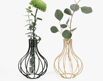 Metal Wire Vase - Etsy