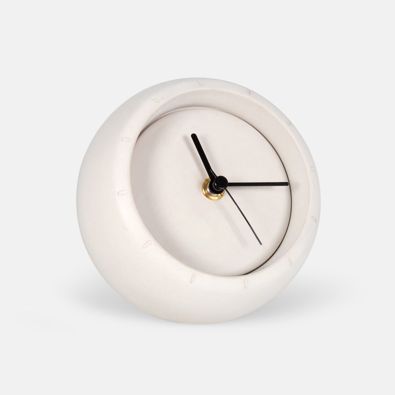 Table Concrete Clock - Etsy