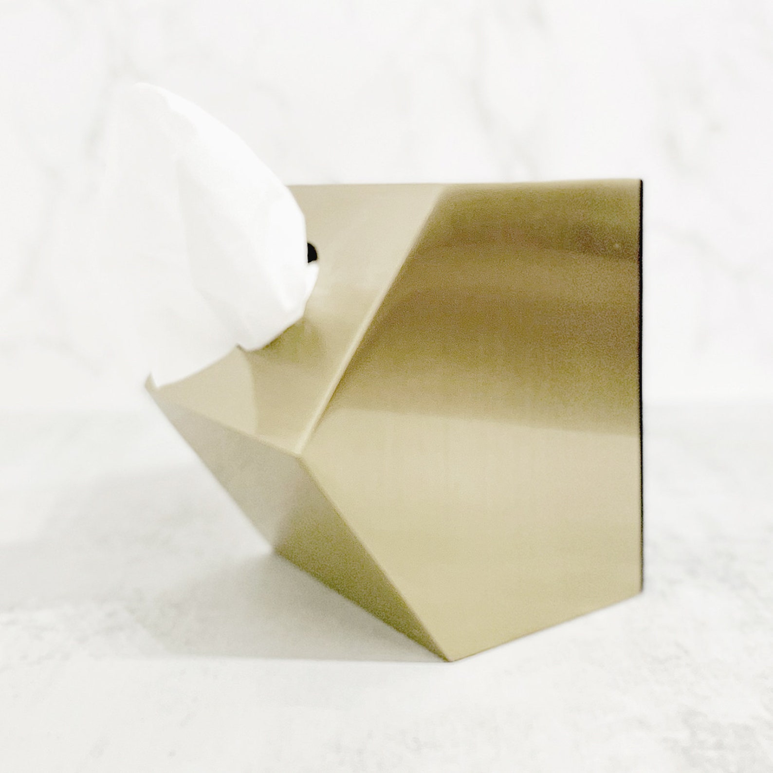 Modern Metal Tissue Box/housewarming Gift/unique Handmade Home - Etsy