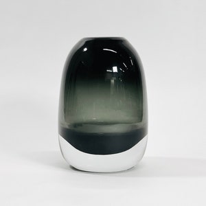 Modern Gradient Glass Flower Vase/ Decorative Hand Blown Glass Vase ...
