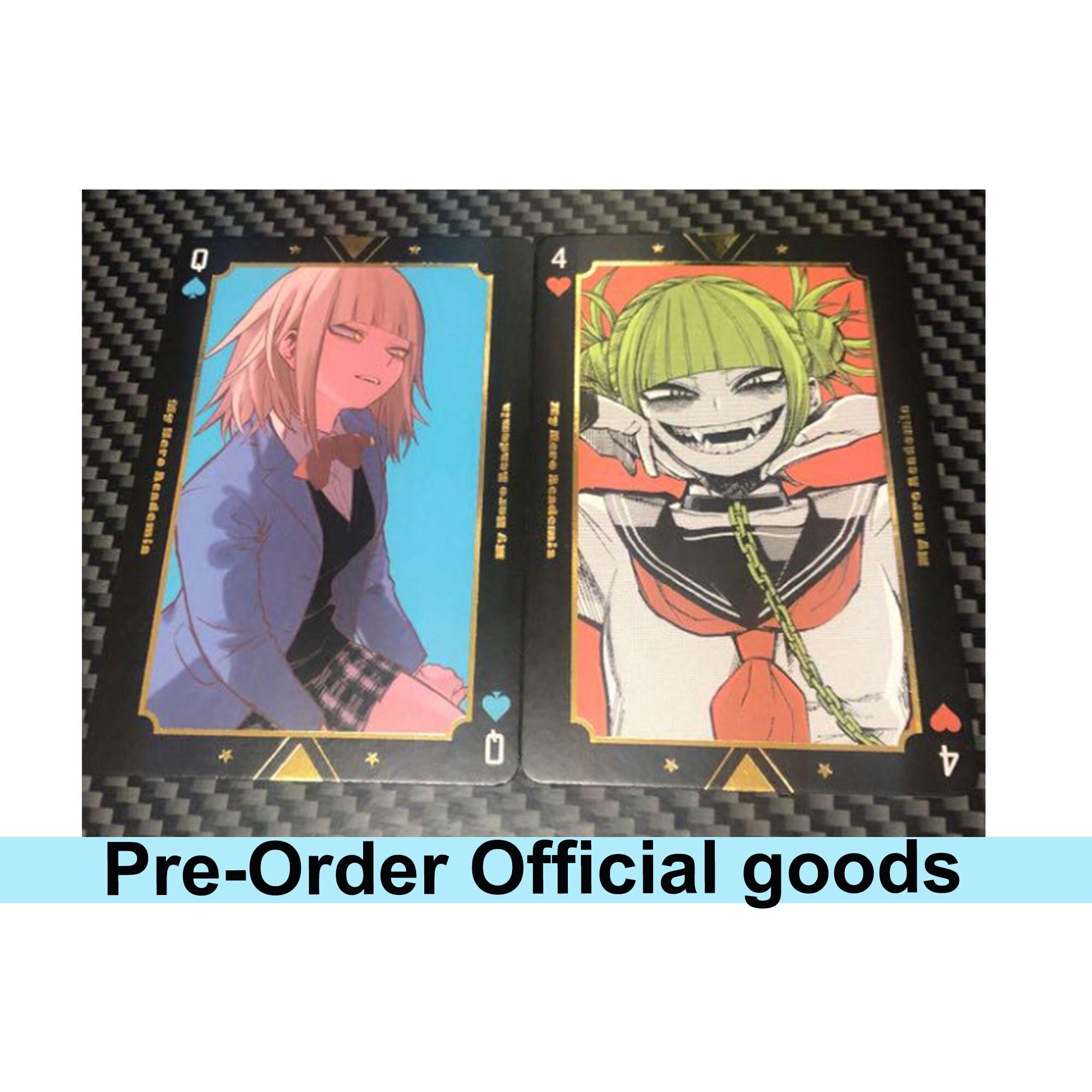 2 Pcs. Toga Himiko Card with foil stamping/My Hero Academia | Etsy