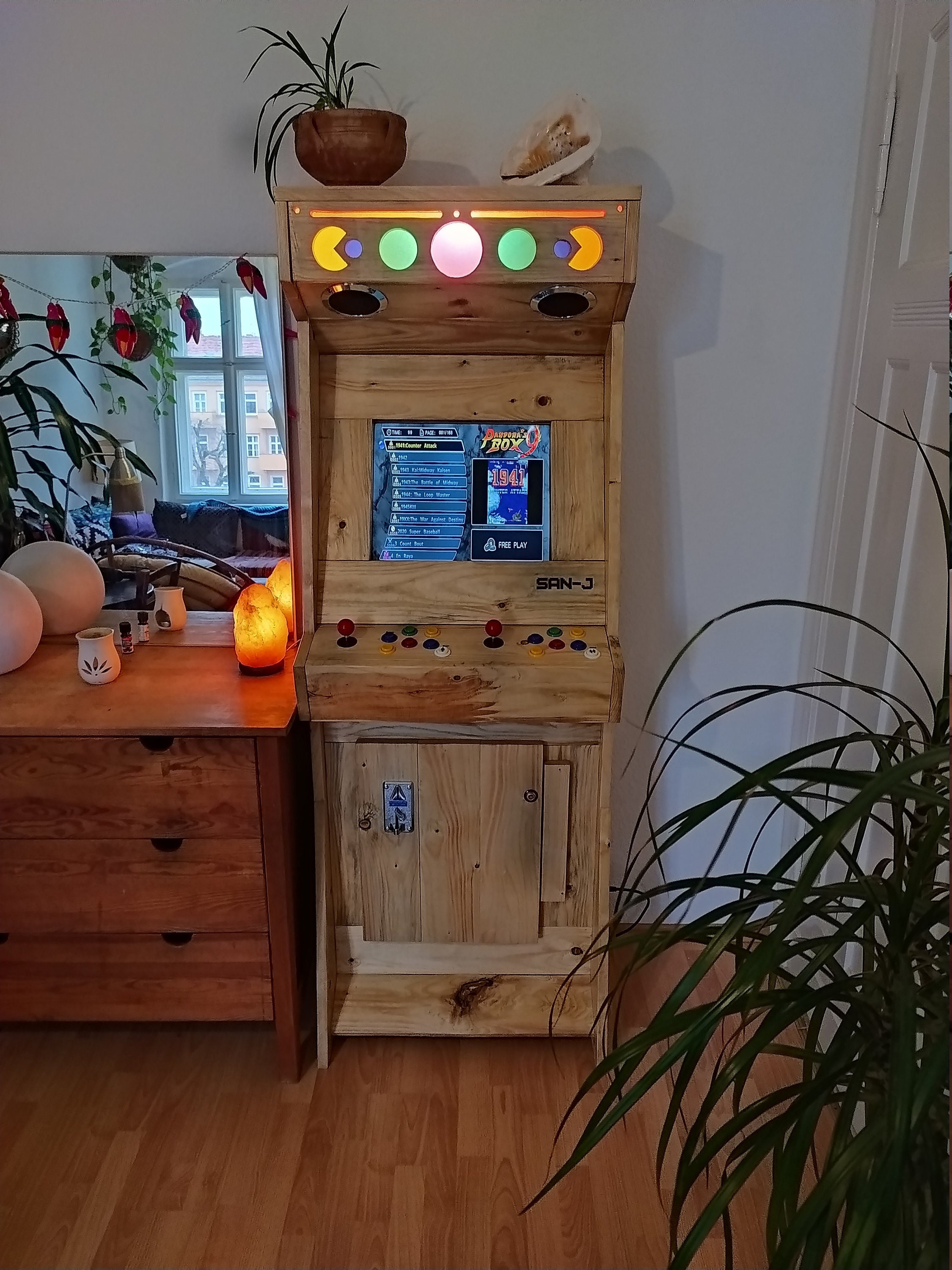 UNIQUE SAN-J Arcade Automat / Machine Cabinet: Retro, 3,000 classic ...