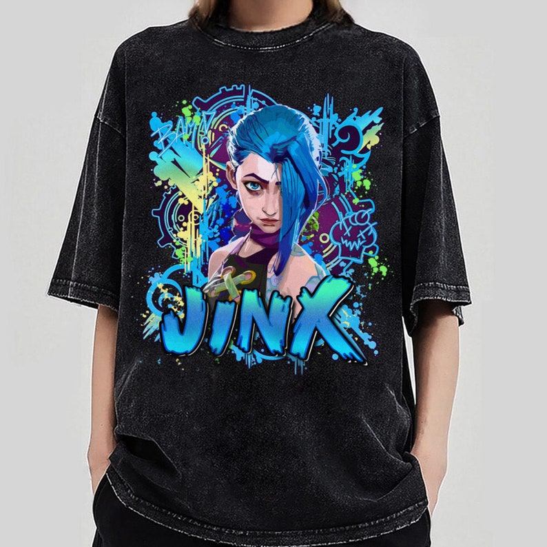 Jinx Shirt Png, LOL Shirt Png, Arcane Png, You Got Jinxed Png, Video ...