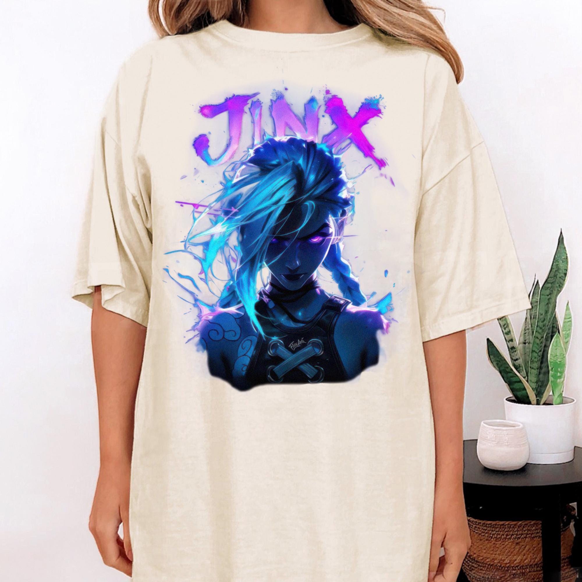 Jinx Shirt Png, LOL Shirt Png, Arcane Png, You Got Jinxed Png, Video ...