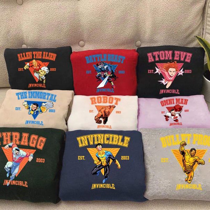 Invincible Merch - Etsy UK