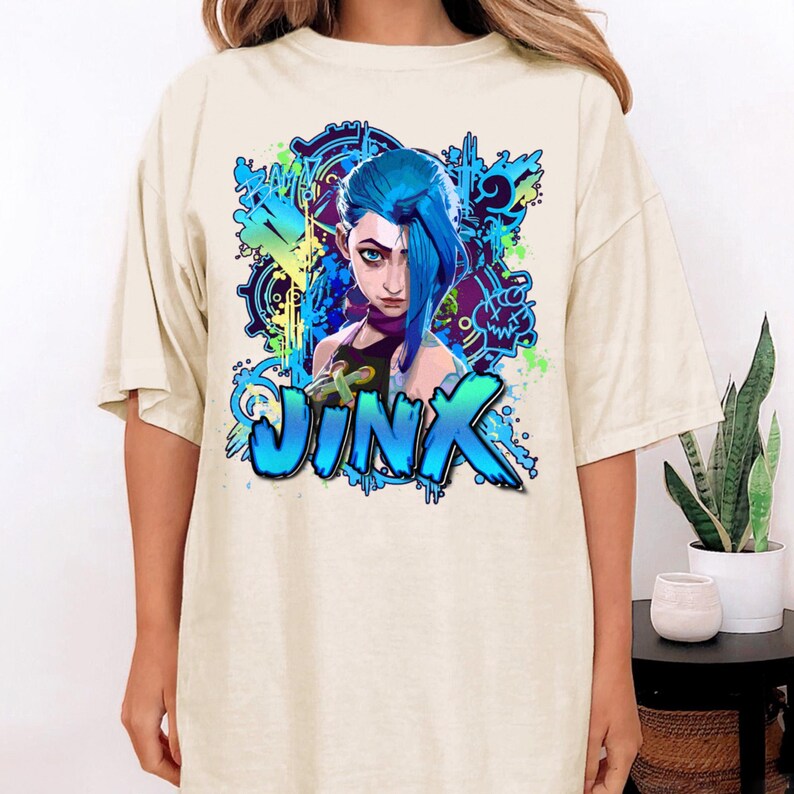 Camisa Jinx Png, Camisa LOL Png, Png Arcano, Tienes Jinxed Png ...