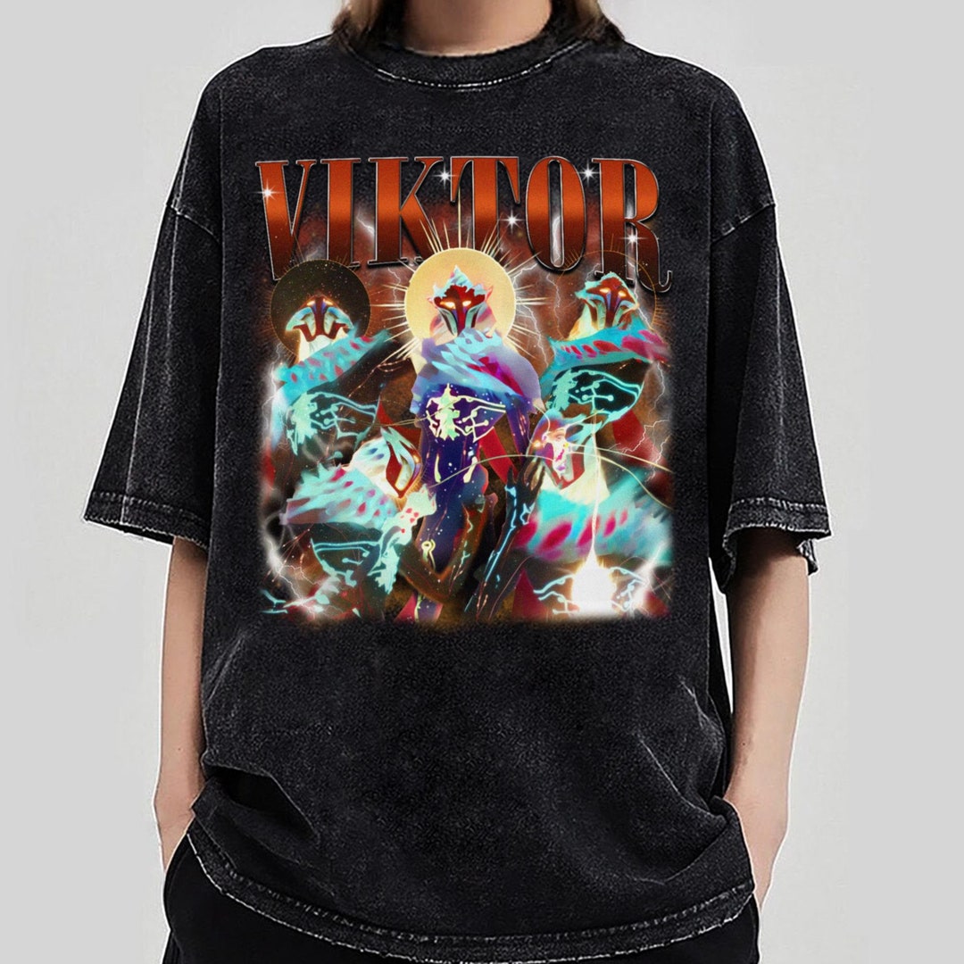 Viktor Arcane Shirt Png Vintage Streetwear League of Legends Png Anime ...