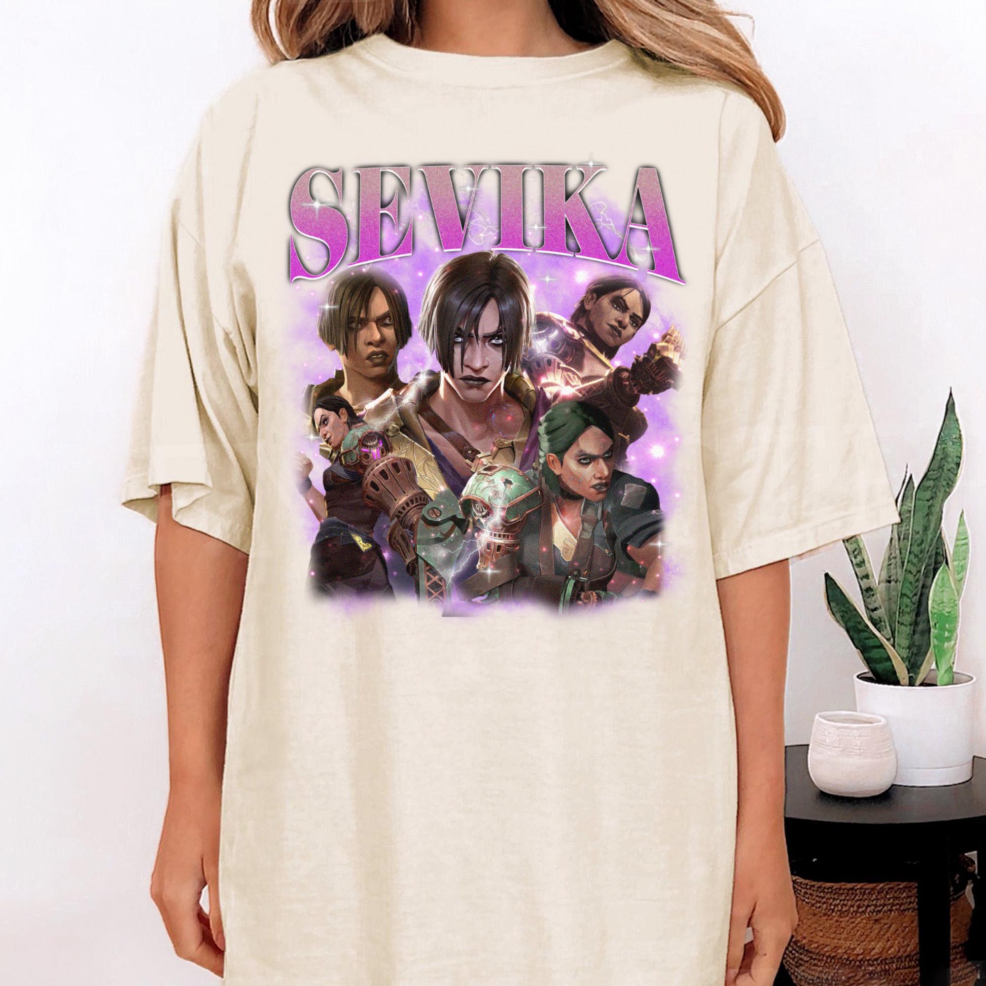 Sevika Arcane Bootleg Shirt Png Vintage Streetwear League of Legends ...