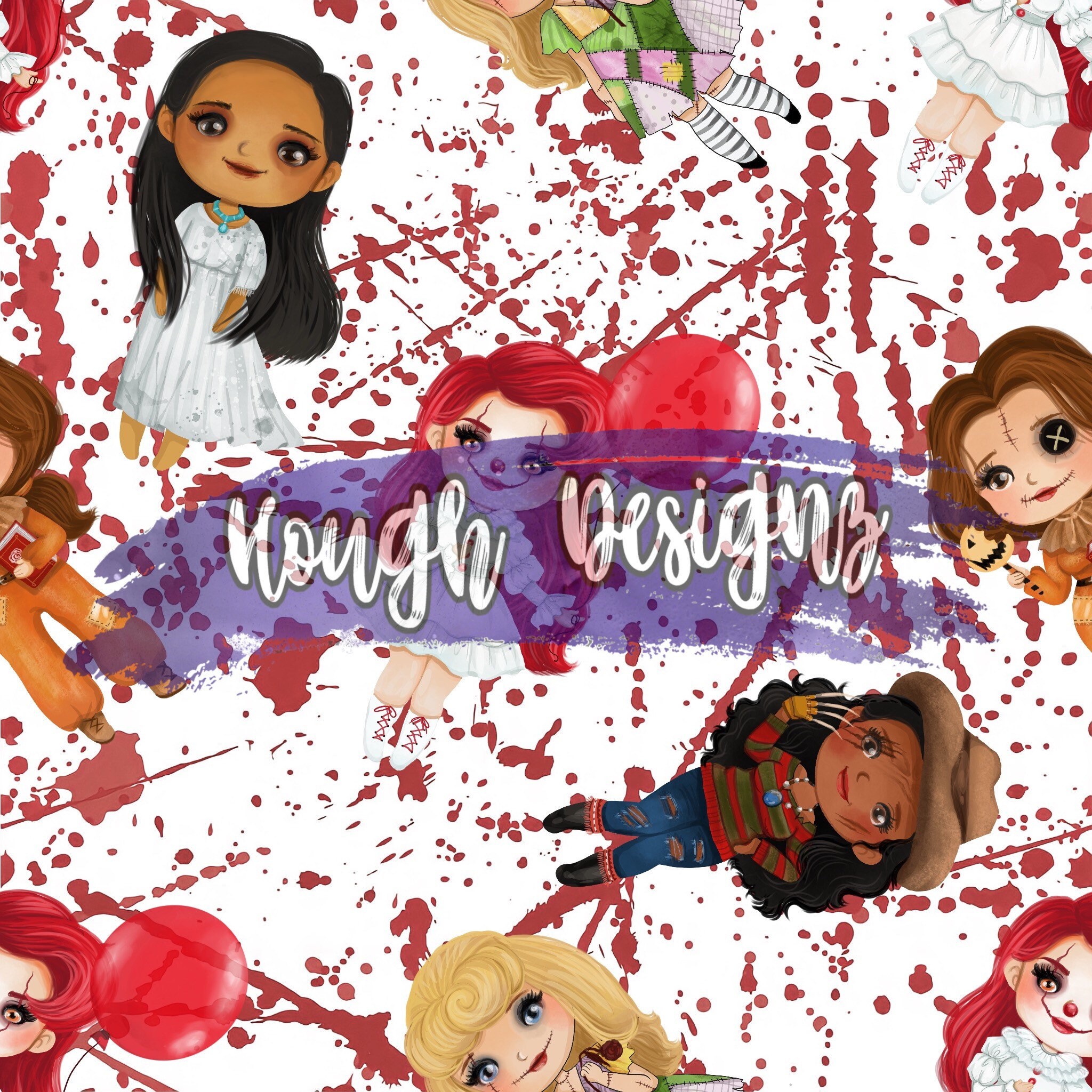 Drawing & Illustration Digital Art & Collectibles Horror Princess ...