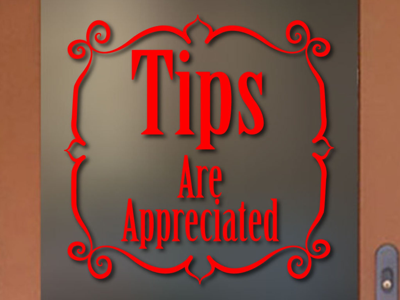 Fun Tips Appreciated Decal Sign for Store Shop Vinyl - Etsy Fun Tips Appreciated Decal Sign for Store Shop Vinyl - Etsy