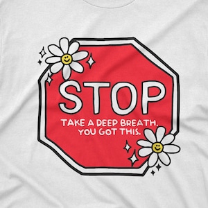 SVG - PNG Stop Take a Deep Breath, Trendy SVG, Mental Health Svg ...
