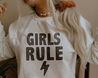 Girls Rule Png - Etsy